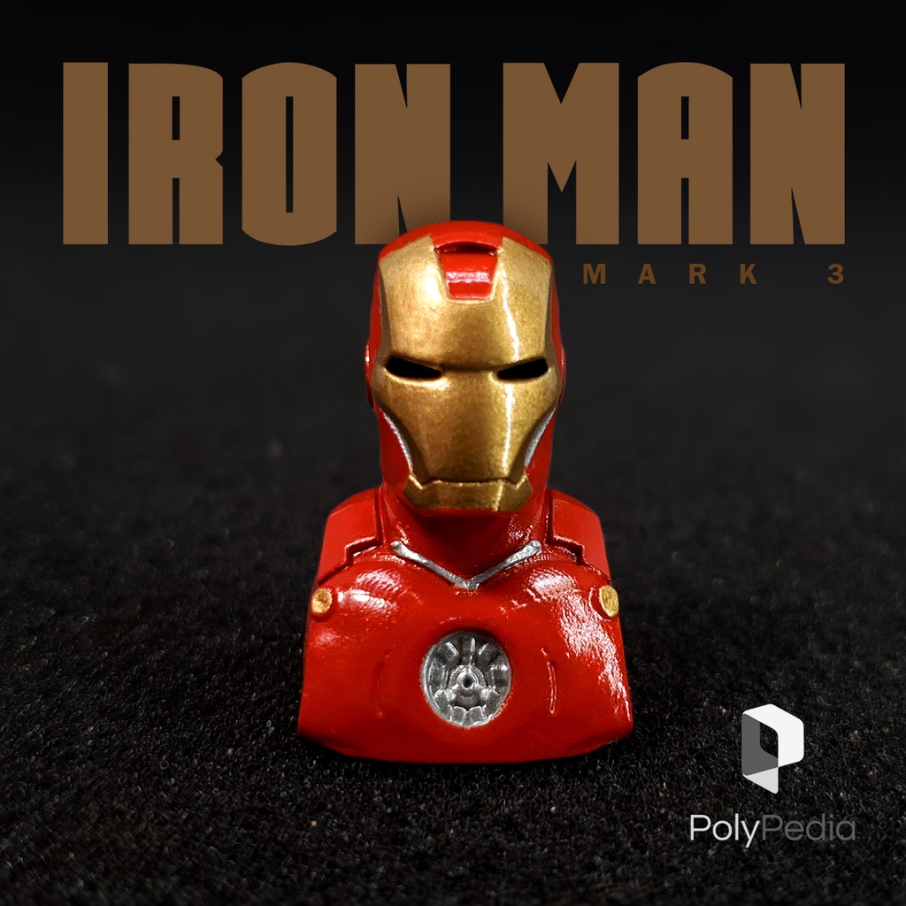 Jual Marvel Iron Man Artisan Keycap / Keycaps | Shopee Indonesia