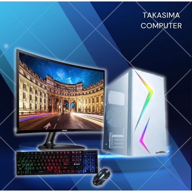 Jual pc rakitan core i5 full set ram 8gb hdd 500gb monitor 19 in | Shopee Indonesia