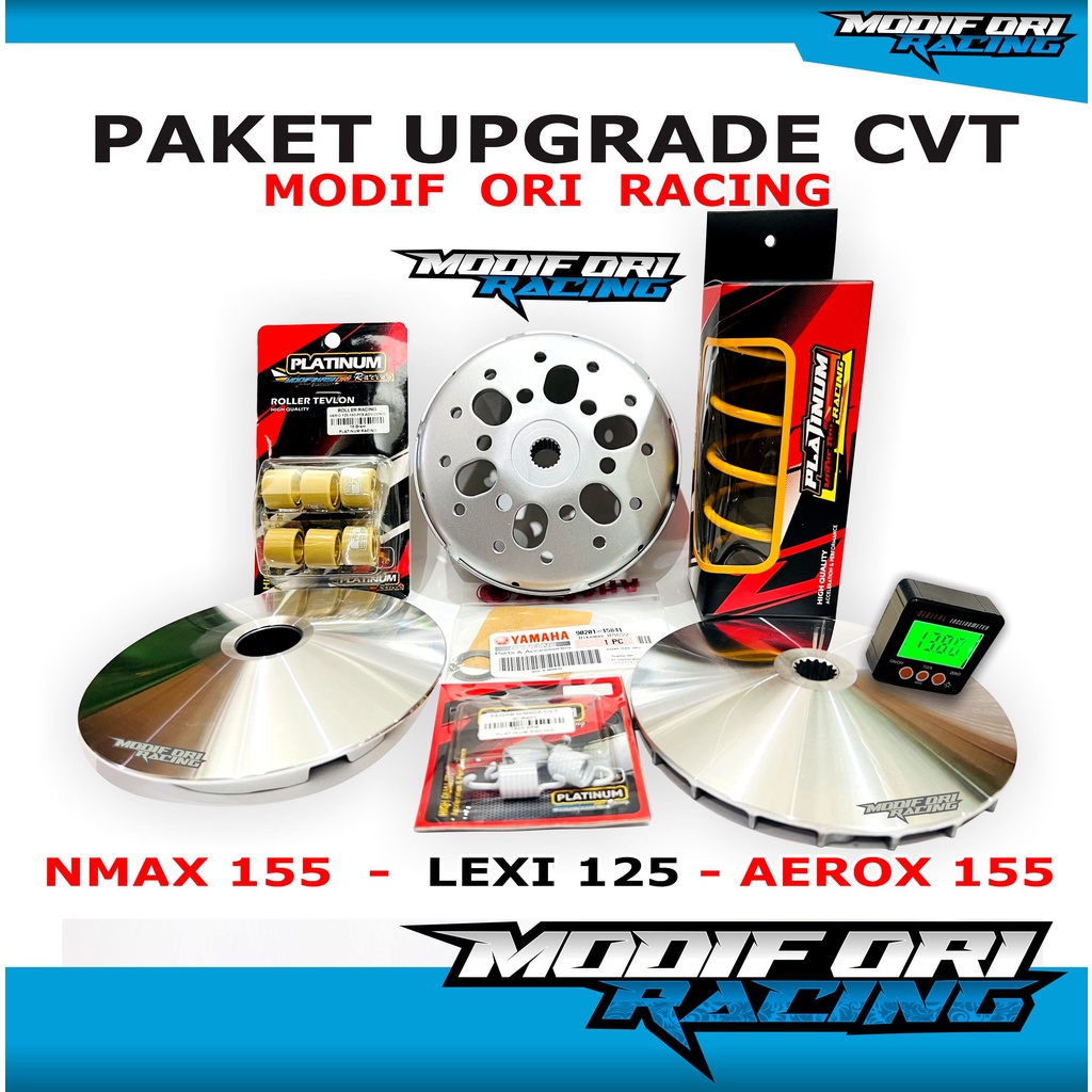 Jual PAKET CVT NMAX FUL CVT UPGRADE Mangkok Ganda Nmax Pulley Bubut ...