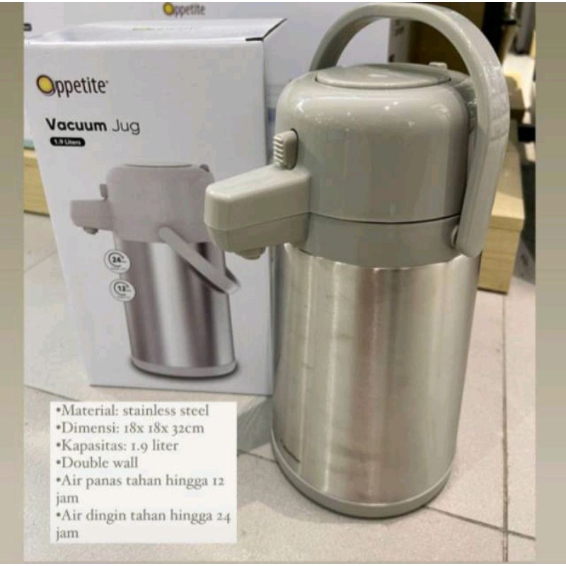 Jual TERMOS/TEKO VACUUM DOUBLE WALL DEAN 1,9 LITER | Shopee Indonesia
