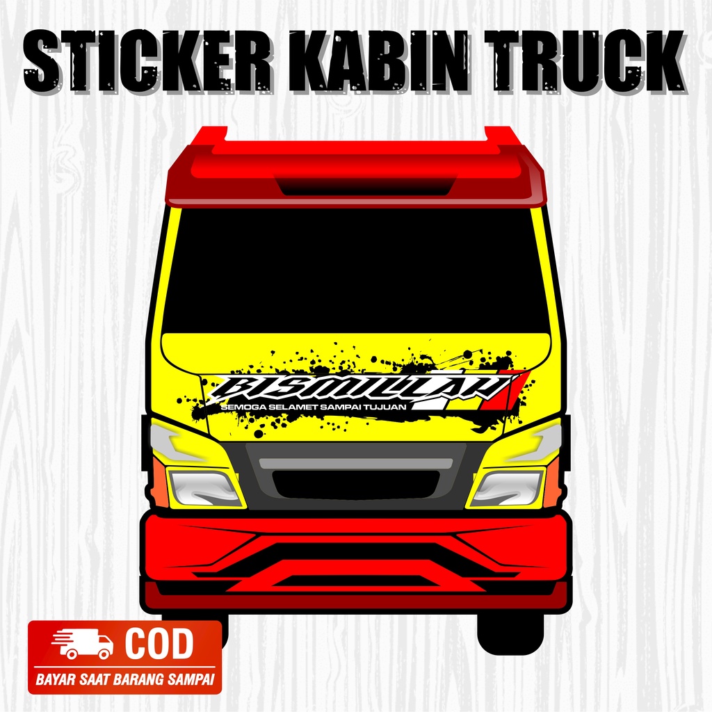 Jual STIKER TRUK CANTER MURAH DAN BERKUALITAS/ STICKER TRUK CANTER ...