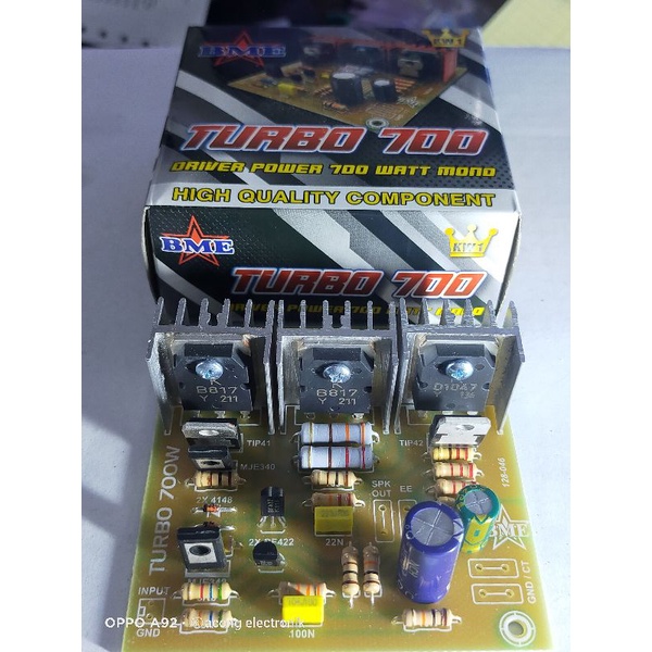 Jual Kit Turbo 700 Driver Power Amplifier 700W Mono TUNERSYS PD700 ...