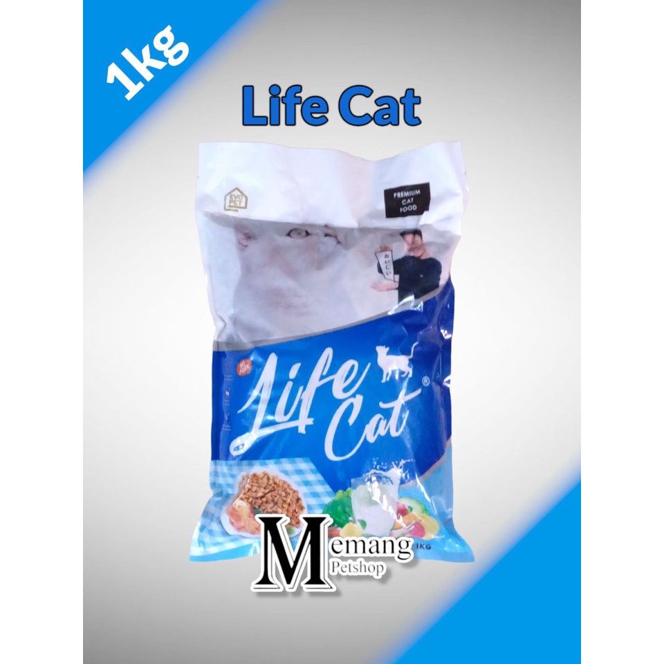 Jual Life Cat 1Kg - Makanan Kucing Life Cat - Cat Food | Shopee Indonesia