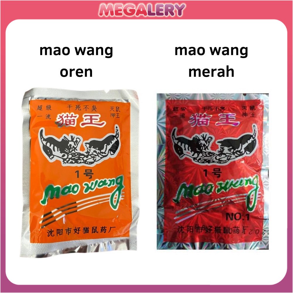 Jual Racun Tikus MAO WANG Tikus Mati Kering Tidak Berbau | Shopee Indonesia