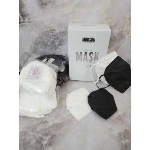 Jual Masker KN95 Mouson emboss isi 50pcs | Shopee Indonesia