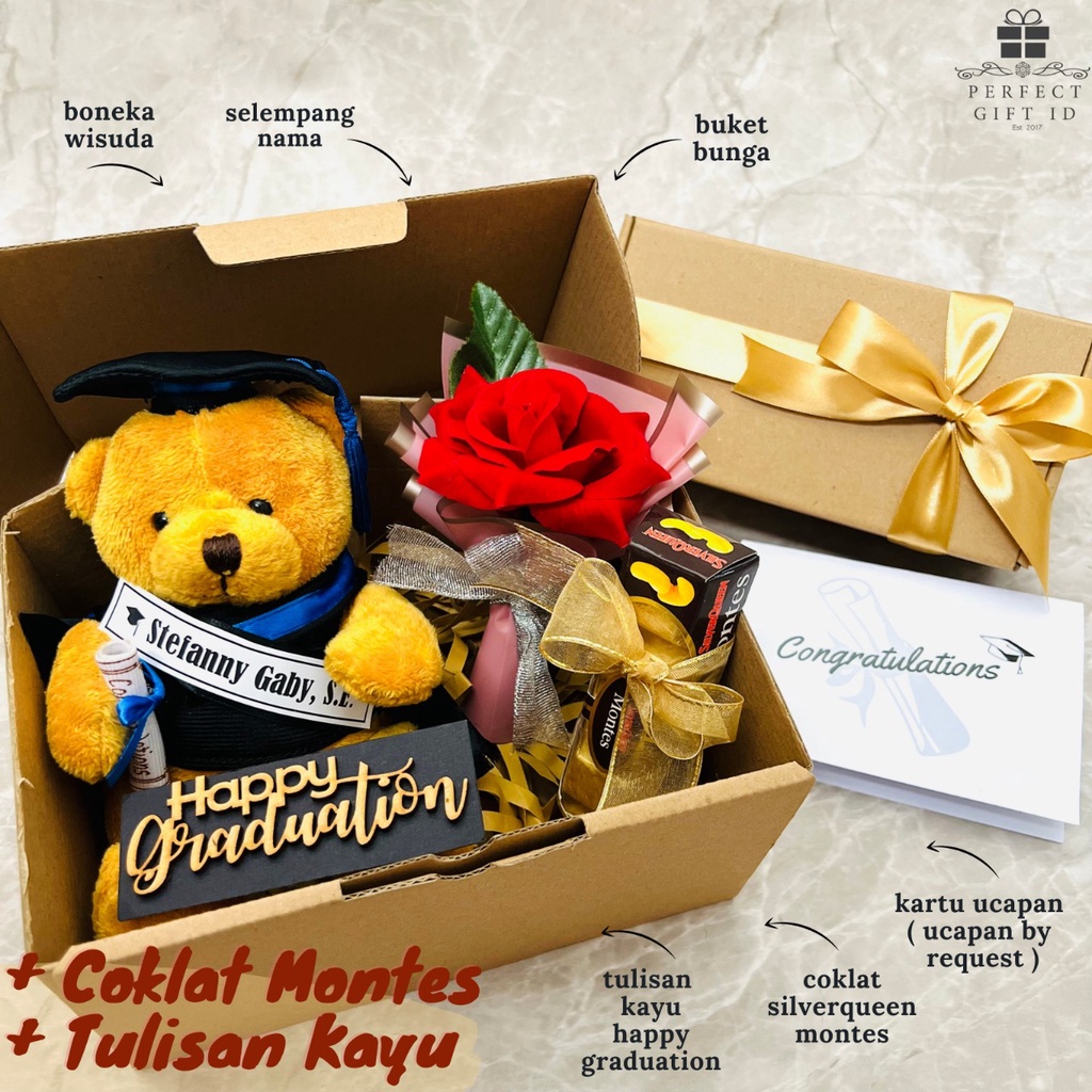 Jual HADIAH WISUDA / KADO WISUDA / HAMPERS WISUDA / HAMPERS GRADUATION ...
