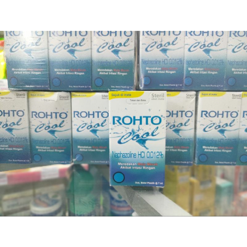 Jual ROHTO COOL Tetes Mata / Obat Mata botol 7 ml / OBAT TETES MATA ...