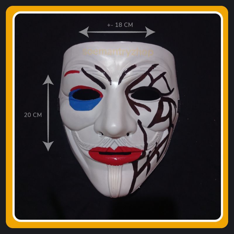 Jual topeng hacker anonymus bjorka viral | Shopee Indonesia
