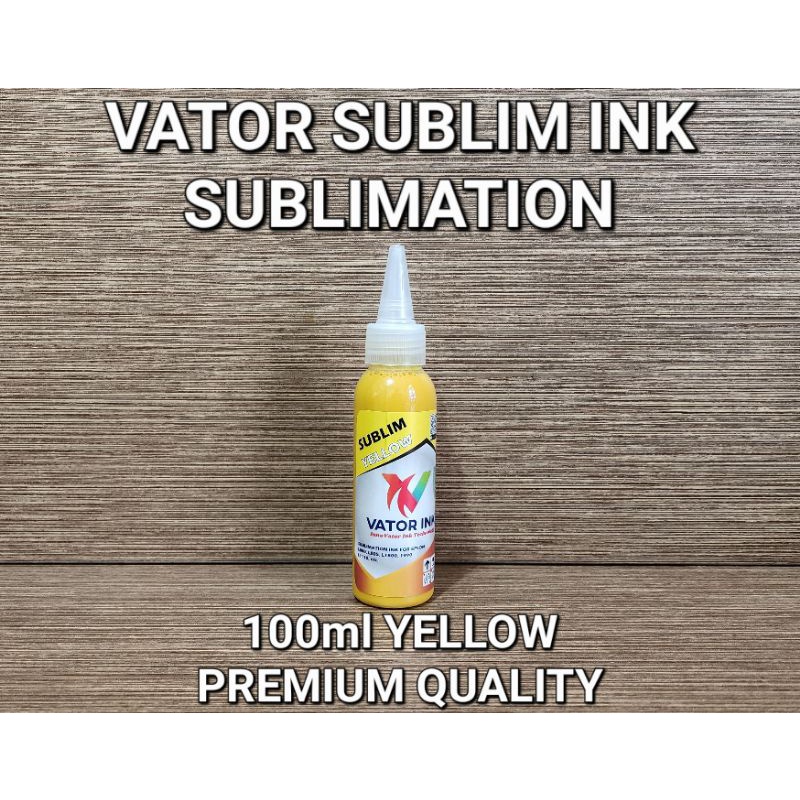 Jual Tinta Sublim EPSON Vator Ink 100ml Sublimation Sablon Mug Kaos ...