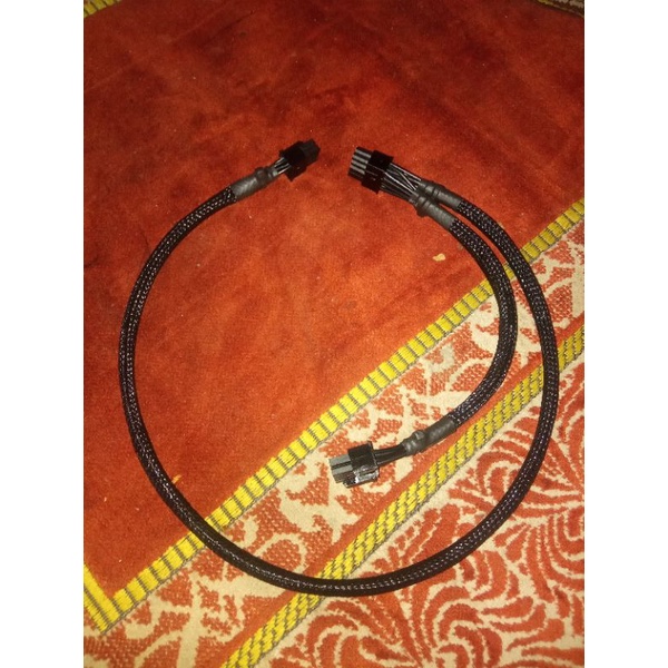 Jual kabel modular 6 pin to 6+2x2 psu corsair HX620 watt | Shopee Indonesia