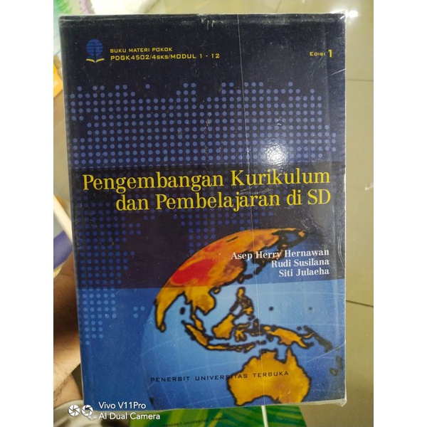 Jual PENGEMBANGAN KURIKULUM DAN PEMBELAJARAN DI SD MODUL UT | Shopee ...