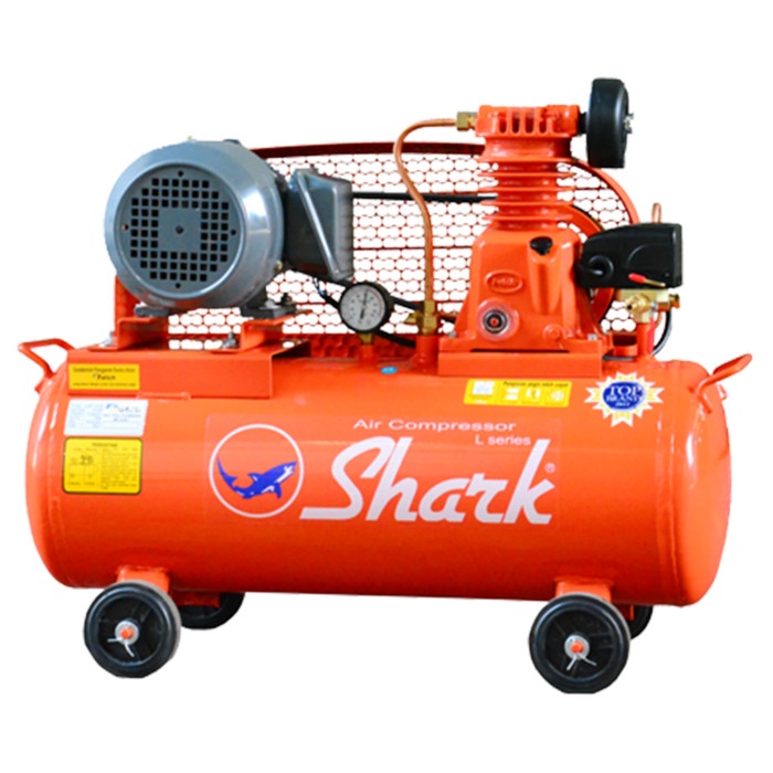 Jual SHARK Compressor Angin 1/4 HP + Motor Listrik 1/4 HP Fetch ...