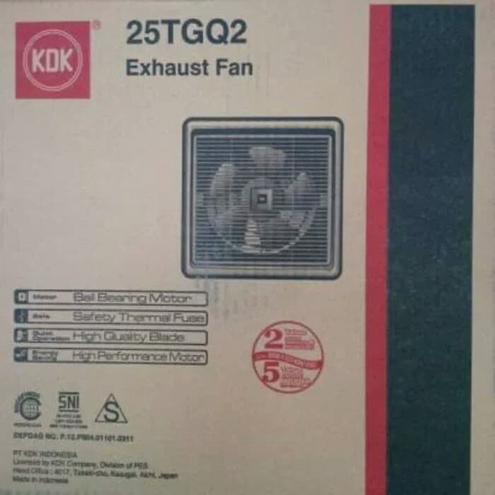 Jual Kdk 10" Ceiling Exhaust Fan 10 Inch Plafon 25Tgq | Shopee Indonesia