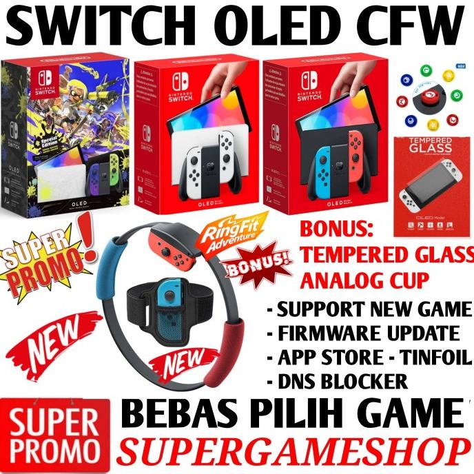 Jual Nintendo Switch OLED CFW 512GB Full Game OLED Console CFW | Shopee Indonesia