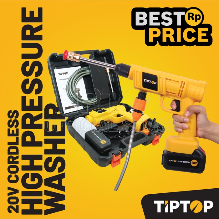 Jual Cleanliness Tip Top Cordless High Pressure Washer / Jet Cleaner ...