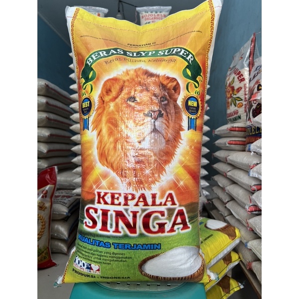 Jual BERAS KEPALA SINGA ( kualitas premium ) 20 kg | Shopee Indonesia