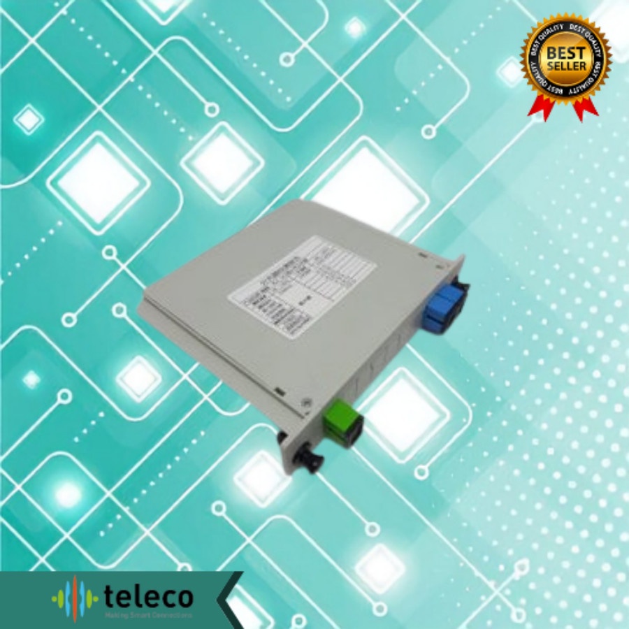 Jual Passive Splitter Box 1 2 SC UPC Spliter Pasif Box 1:2 Fiber Optik ...