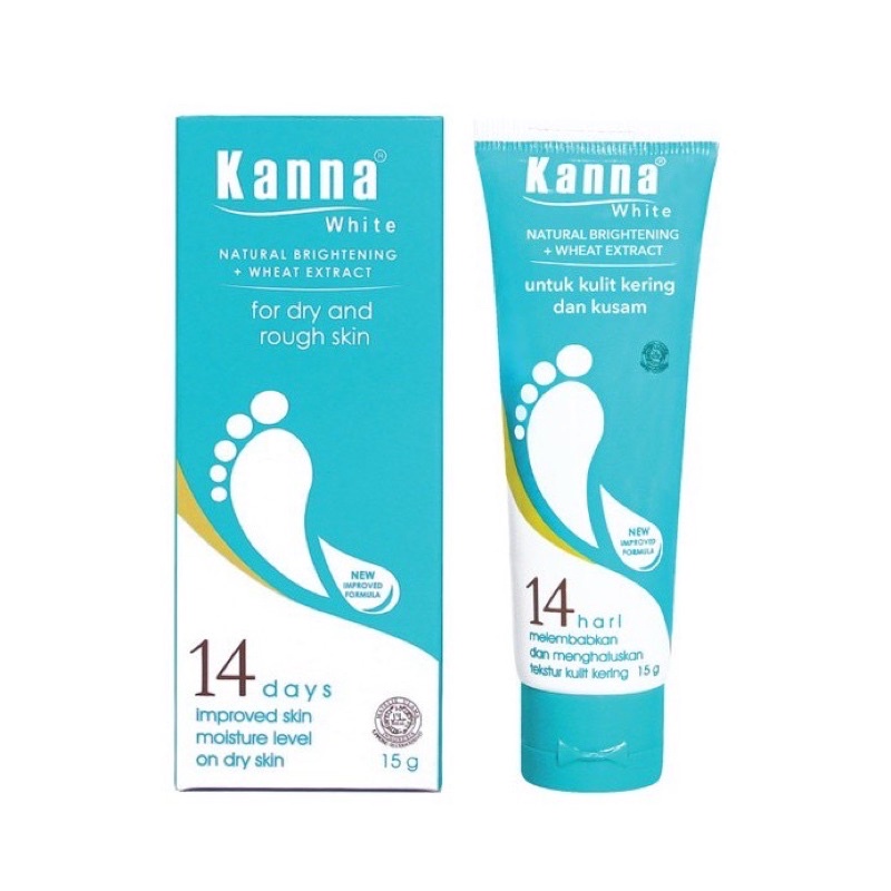 Jual KANNA CREAM KAKI / KANNA WHITE NATURAL BRIGHTENING 15gr | Shopee ...