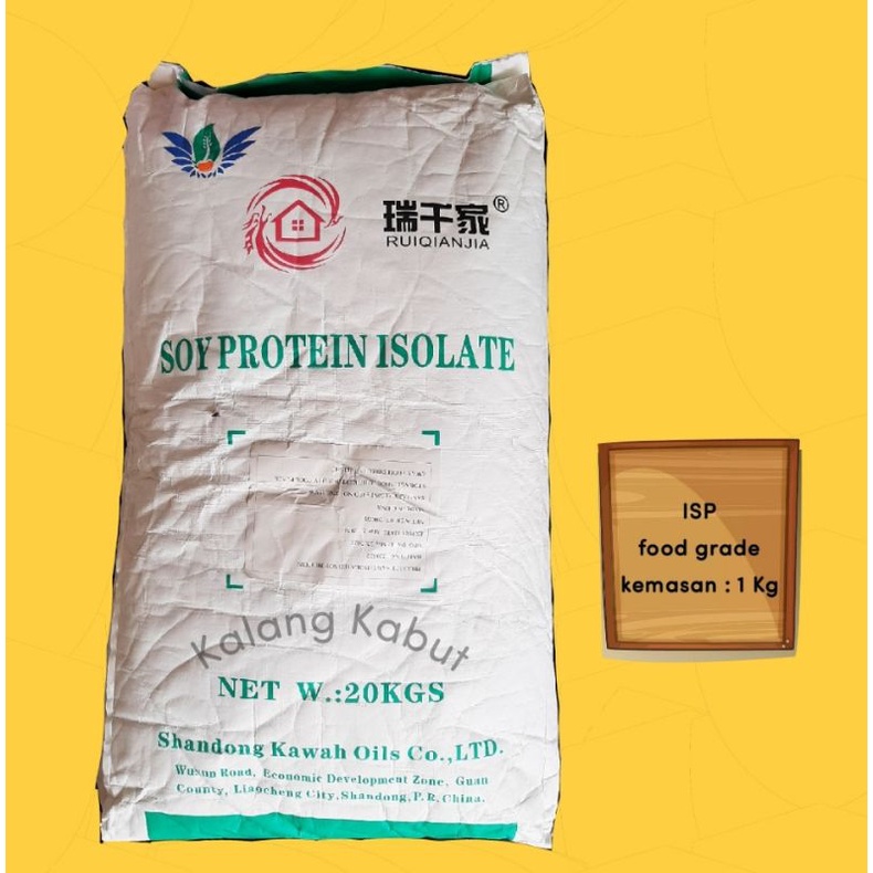 Jual isolated soy protein / isp / ISP / 1 KG | Shopee Indonesia