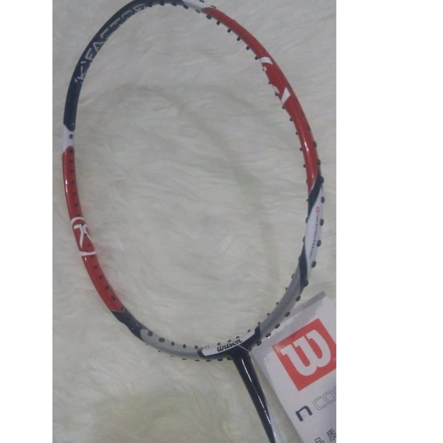Jual 한국 SELLER RAKET BADMINTON WILSON K-FAKTOR TAS SINGLE DAN GRIP ...