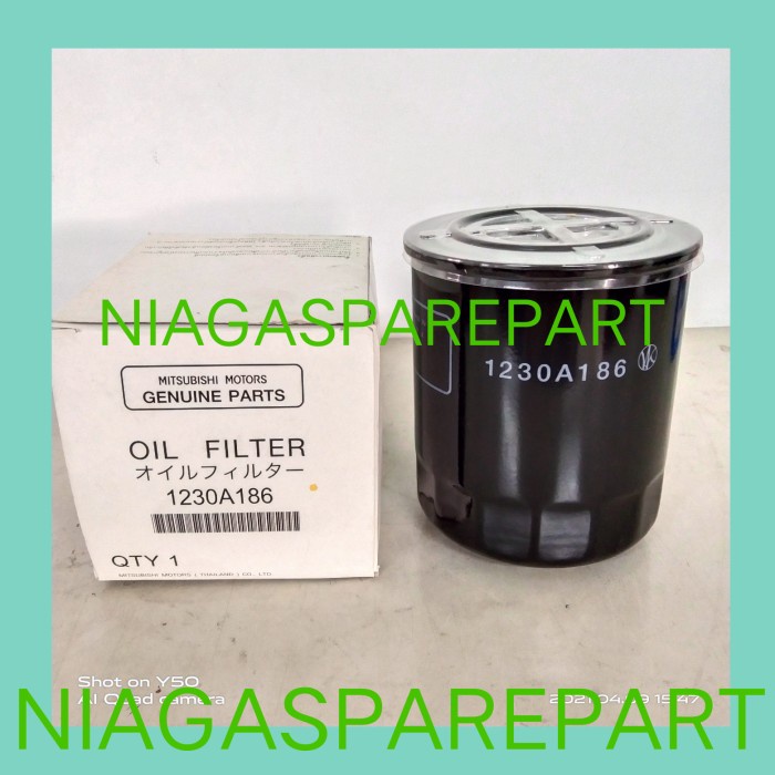 Jual FILTER OLI ALL NEW TRITON/PAJERO - 1230A186 MITSUBISHI ORIGINAL ...