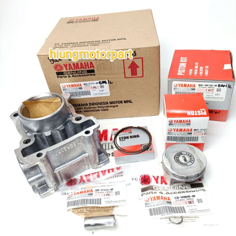 Jual BLOK BLOCK SEHER + PISTON KIT NEW NMAX 2020 NEW AEROX 155 B6H ...