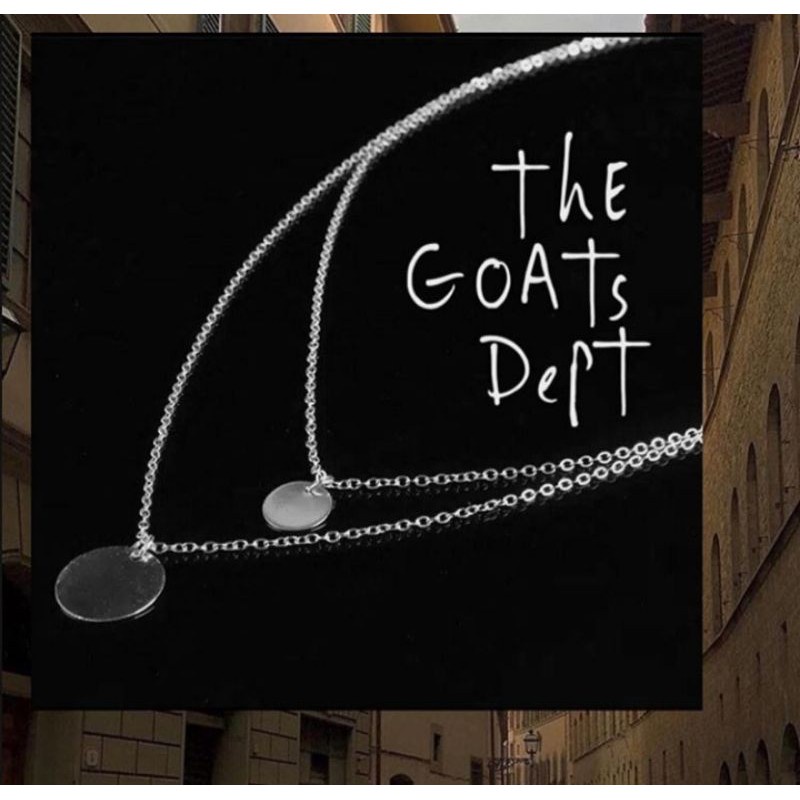 Jual The Goats Dept Oo Silver Necklace / kalung coin original style ...