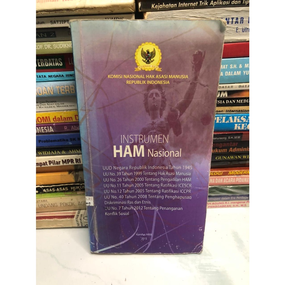 Jual KOMISI NASIONAL HAK ASASI MANUSIA RI INSTRUMEN HAM NASIONAL ...