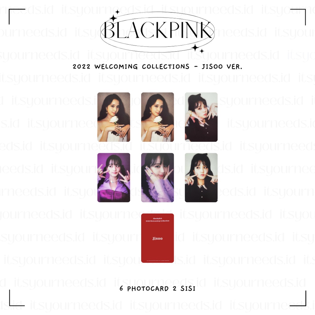 Jual PHOTOCARD BLACKPINK 2022 WELCOMING COLLECTION | Shopee Indonesia