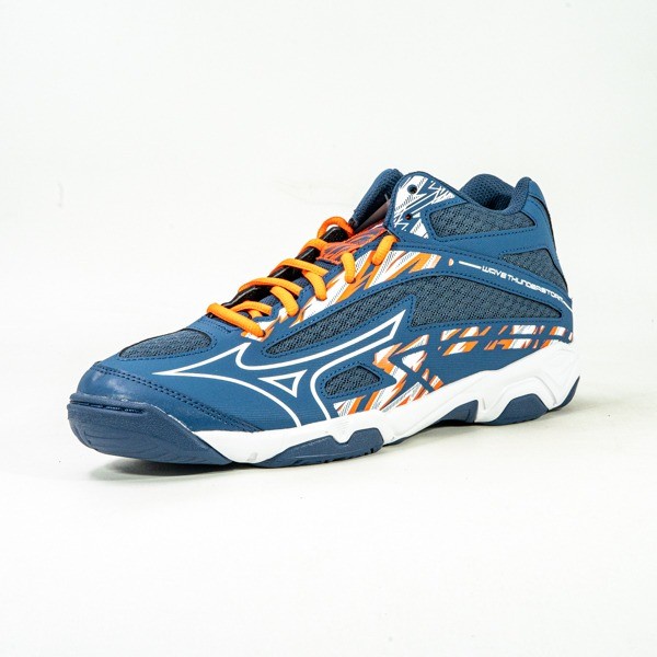 Jual Sepatu Volley Mizuno Original Wave Thunderstorm Mid V1GA222621 ...