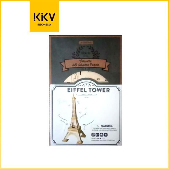 Jual KKV Rolife 3D Wooden Puzzle DIY Carriage Carousel Ferris Wheel ...