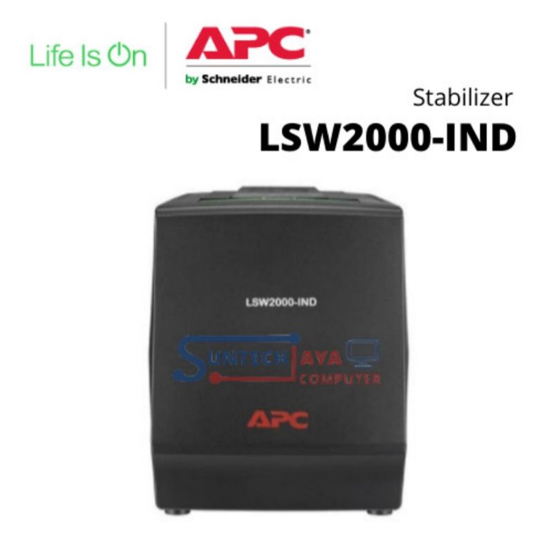 Jual APC STABILIZER LISTRIK 2000VA 1000W LSW2000 STABILIZER STAVOLT ...