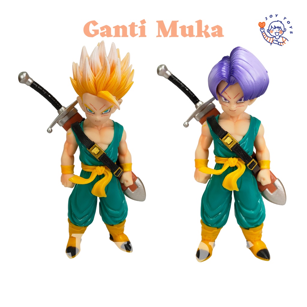 Jual TRUNKS CHIBI CHANGE FACE 1 PCS DRAGON BALL FIGURINE, HIGH QUALITY ...