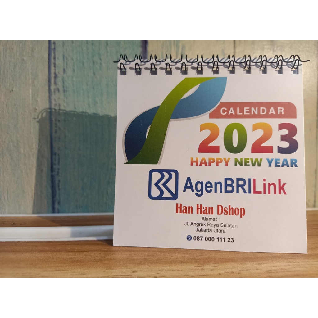 Jual KALENDER MINI 2023 BRILink COSTUM (minim 5 pcs) | Shopee Indonesia