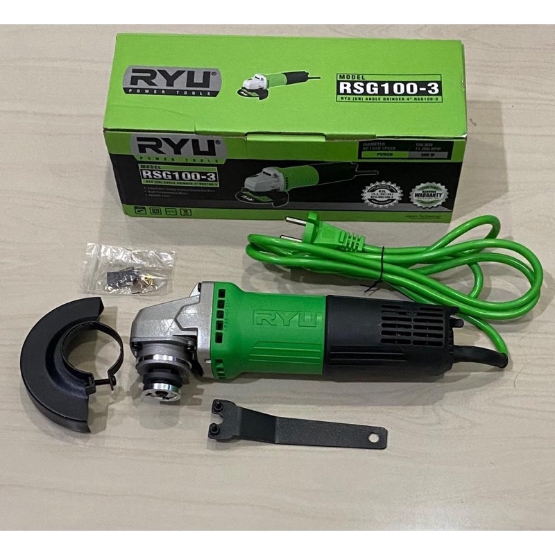 Jual RYU RSG 100 - 3 ( 580watt ) Disgrenda mesin gerinda tangan RYU 4 ...