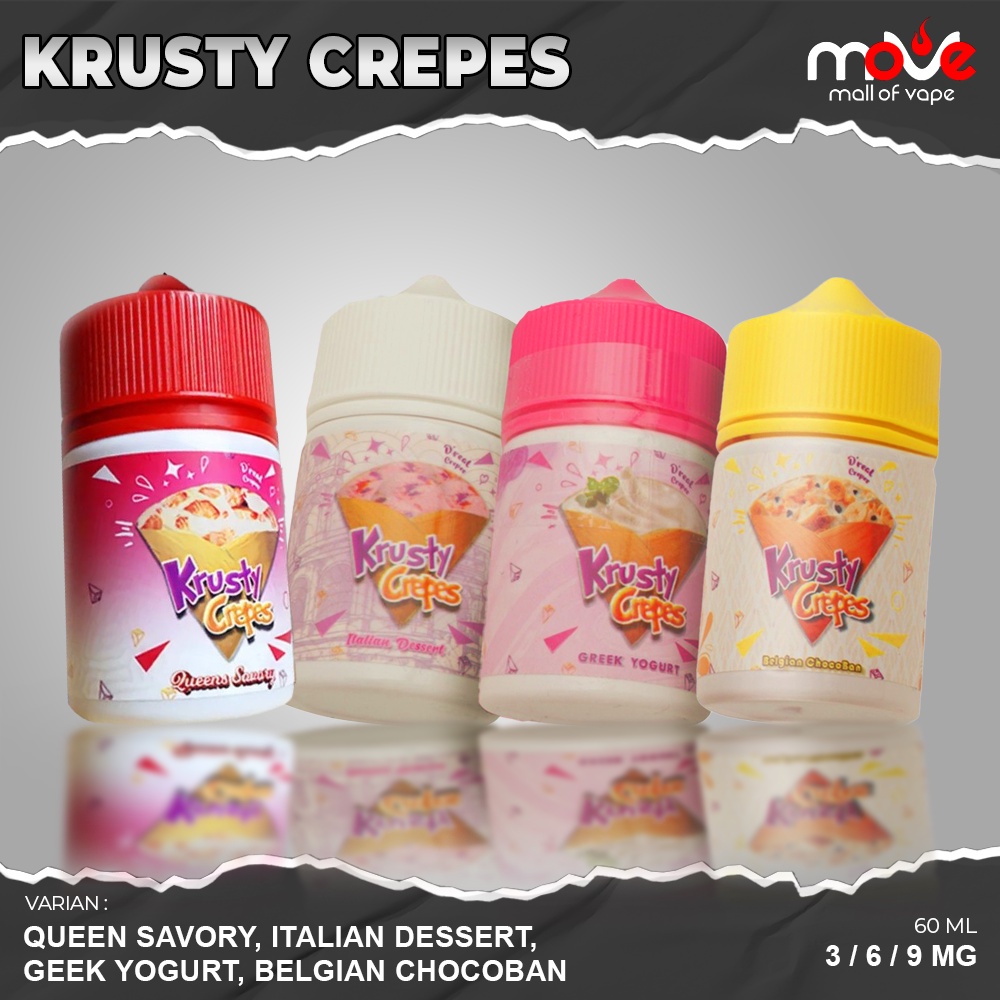 Jual Krusty Crepes Liquid by Java Juice 60ml Bercukai | Shopee Indonesia