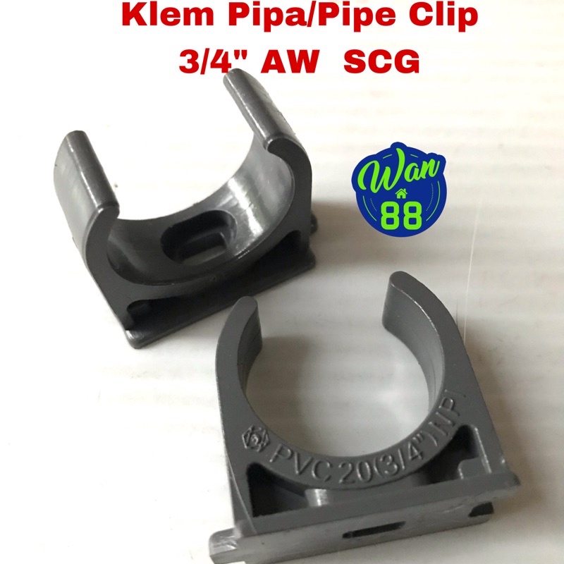 Jual Klem Pipa 3/4” / Pipe Clip 3/4” AW SCG | Shopee Indonesia
