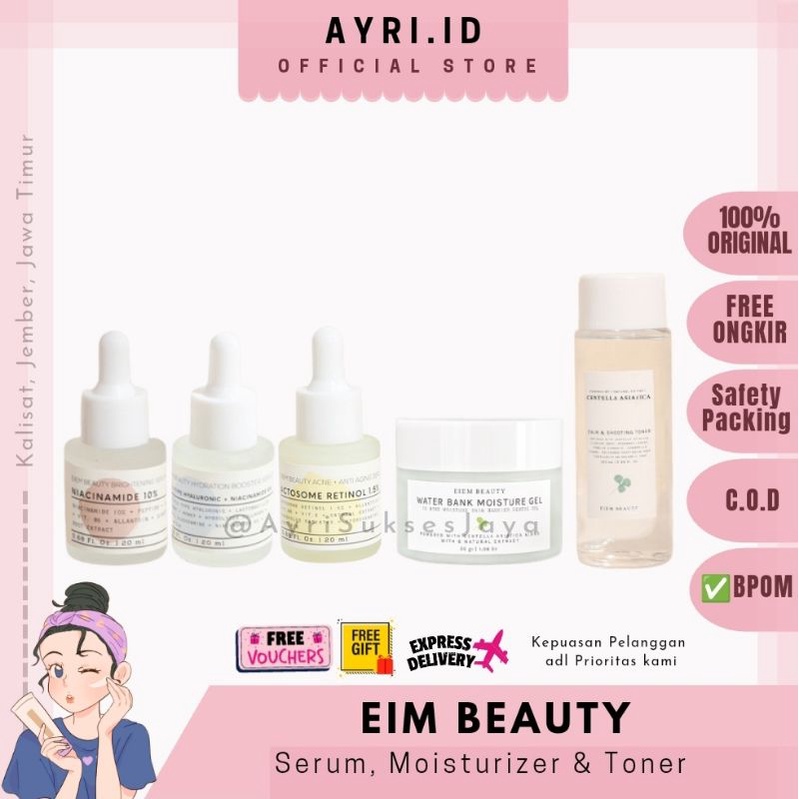 Jual (READY LANGSUNG KIRIM) EIM BEAUTY WATER BANK MOISTURIZER / TONER ...