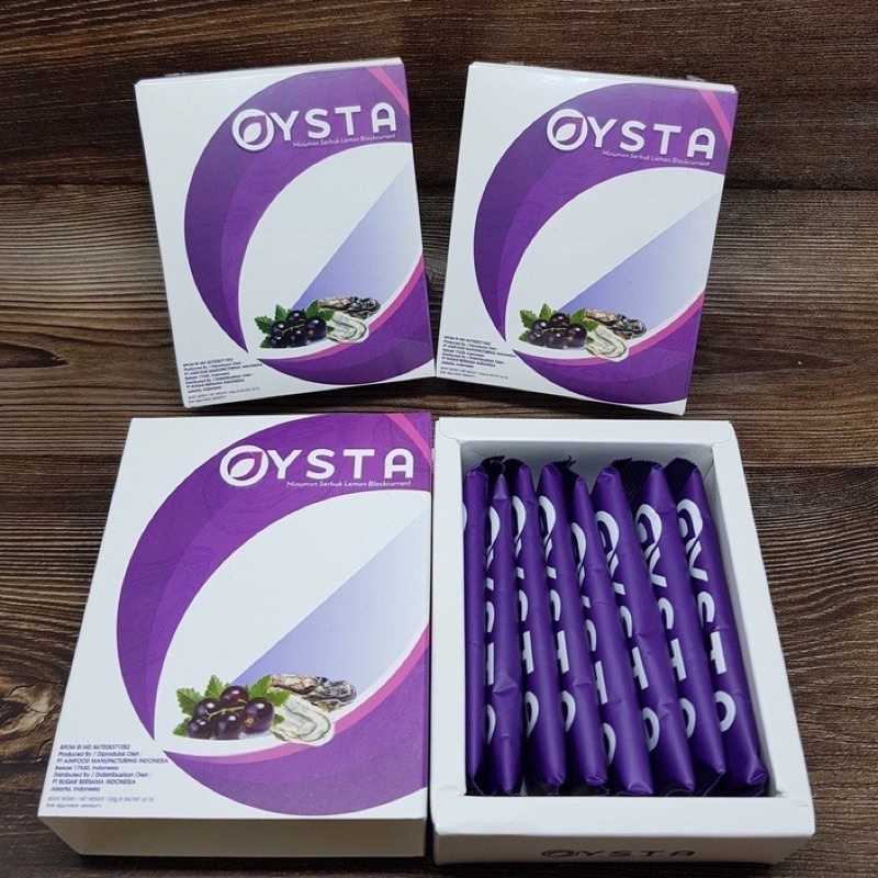 Jual OYSTA Lemon Blackcurrant | Shopee Indonesia