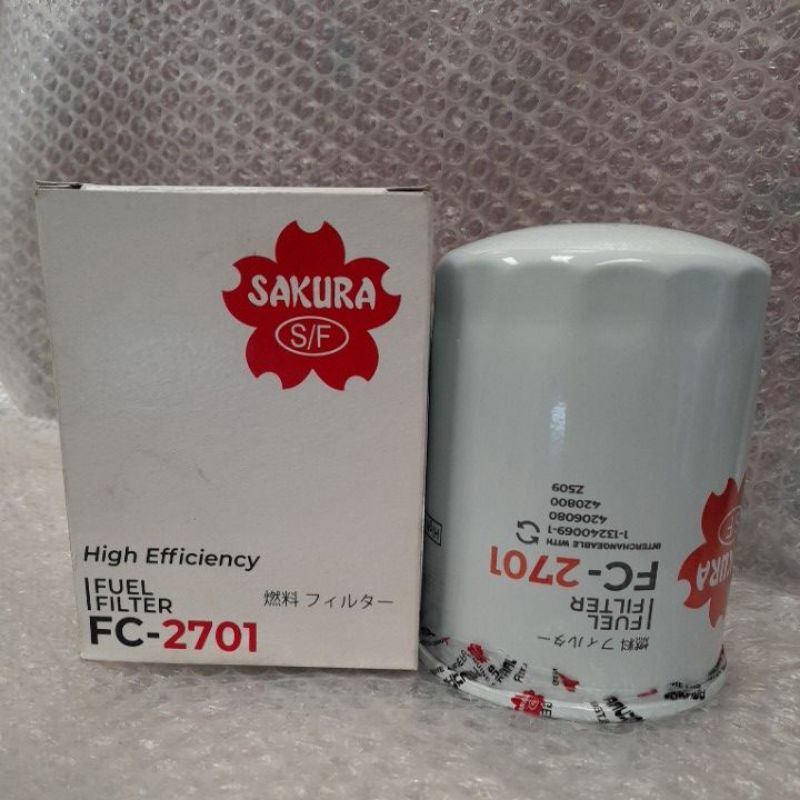 Jual Fuel Filter Solar Hitachi Isuzu EX200, ZAXIS110, ZAXIS210 Sakura ...