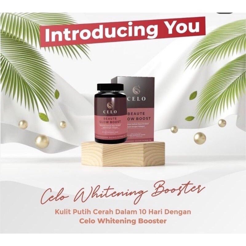 Jual CELO Whitening booster/ celo beaute glow boost/ suntik putih ...