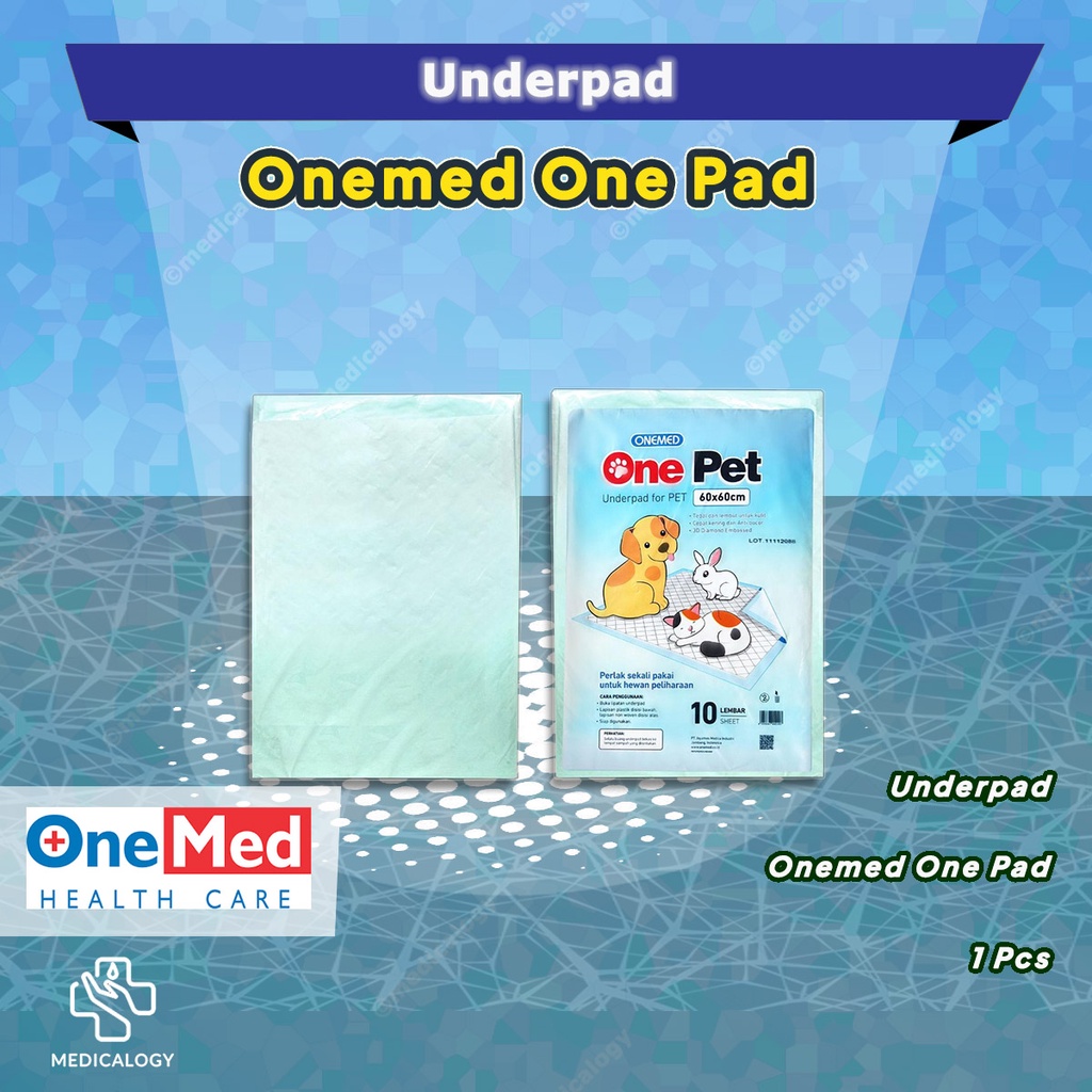 Jual Onemed Perlak Underpad For Pet 60 x 60 Ecer | Shopee Indonesia