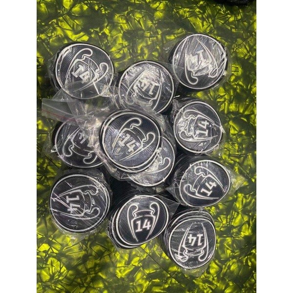 Jual Aman Patch Ucl 14 Madrid Defending Champhions 14 (Bahan Bludru ...