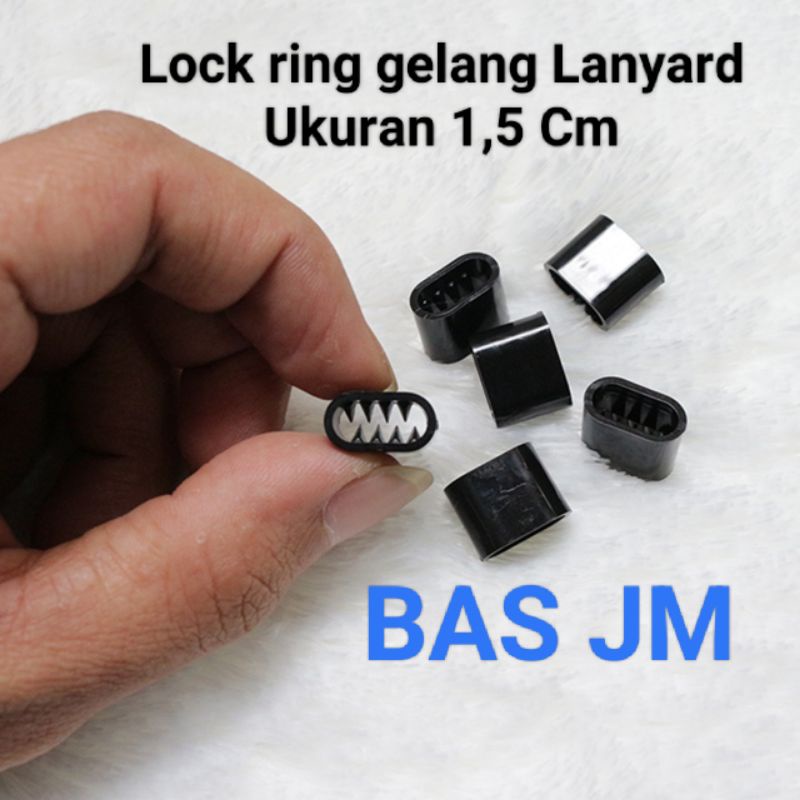 Jual Lock Ring Gelang / Pengunci gelang tiket Ukuran 1,5 cm - Pipih ...