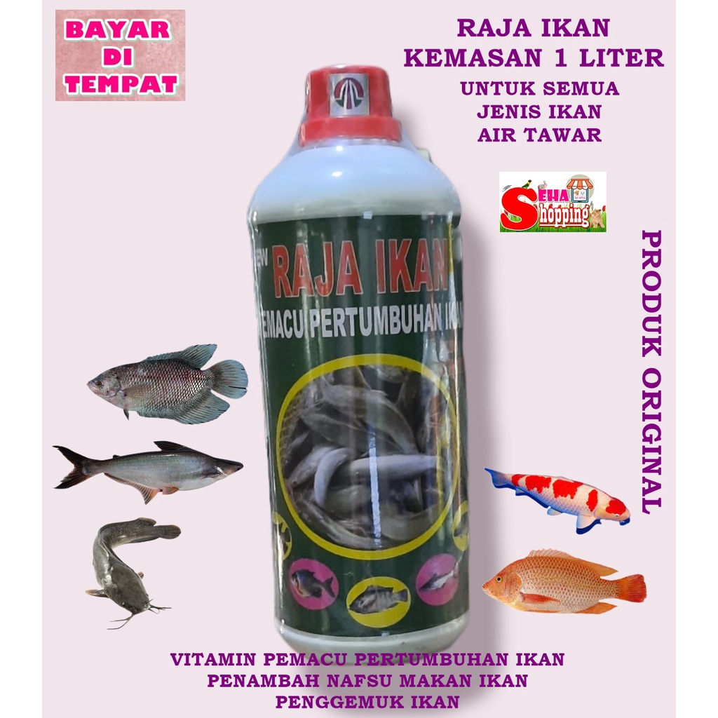 Jual Obat Ikan Vitamin Ikan Multivitamin Ikan Lele Bawal Nila Patin Ikan Mas Ikan Gurame Mujair ...