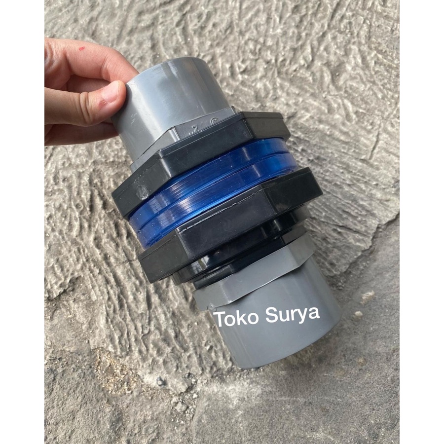 Jual MUR TOREN 2" MUR BAK MANDI 2" Bulkhead 2" Mur Tandon 2" Kopling ...