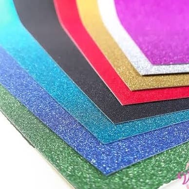 Jual Kertas 40X60 Karton Metalik Gold Silver Glitter Holographic Paper ...