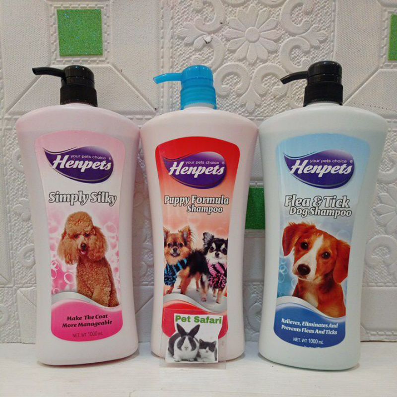 Jual Shampo Anjing Henpets Shampoo For Dogs All Varian 1000 mL (1 Liter ...