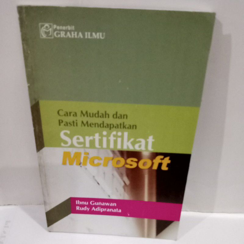 Jual CARA MUDAH DAN PASTI MENDAPATKAN SERTIFIKAT MICROSOFT | Shopee ...