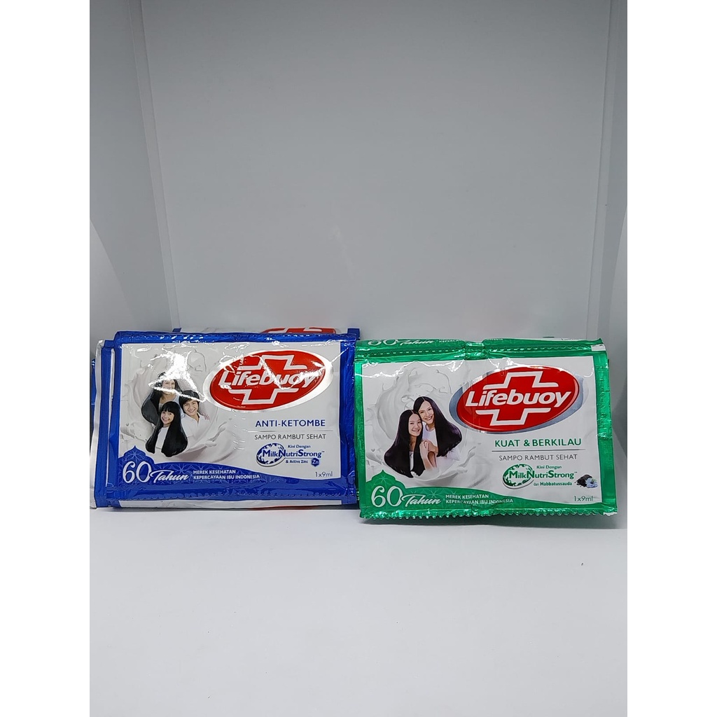 Jual Lifebuoy Shampoo Sachet 9 ml x 12 sachet (1 renteng) | Shopee ...